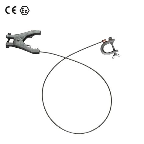 Grounding Assemblies With Atex Approved Clamp Sc T4 Grounding Clamp