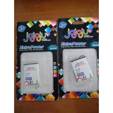Jual Baterai Bl 5b Bl 5b Double Power Super Untuk Handphone Nokia