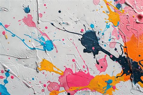 Abstract Expressionism Inspired Background Premium Ai Generated Image