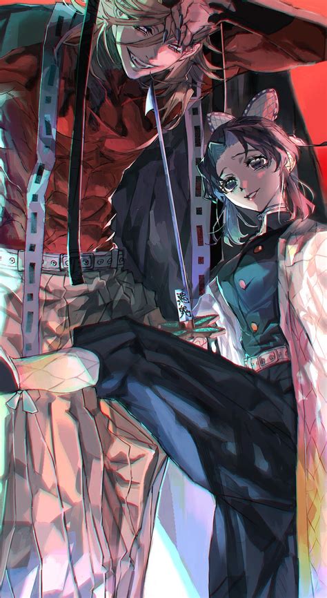 Doma And Shinobu Rkimetsunoyaiba