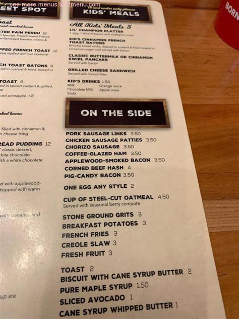 Online Menu Of Ruby Slipper Cafe Restaurant Mobile Alabama 36602 Zmenu