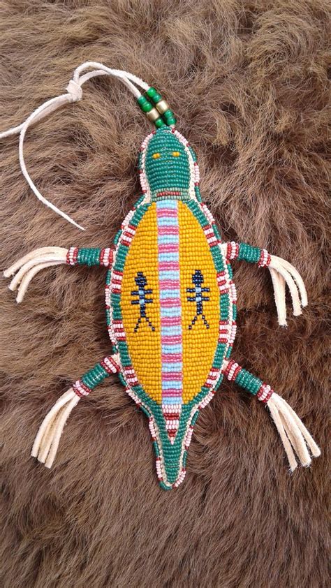 Native American Beadwork Patterns Beaded Key Chain