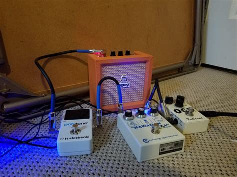 Small Amp 3 Pedals Am I Doing This Right R Guitarpedals