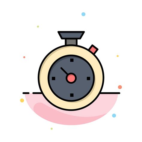 Compass Timer Time Hotel Abstract Flat Color Icon Template 17966525