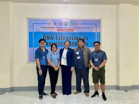Cs Faculty Spearheads Training On Molecular Bio Research Official Website Of Bicol University