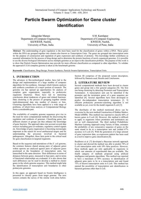 Gene Identification Using Bioinformatic Toolspptx