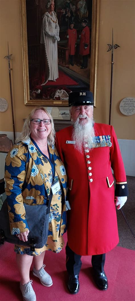 Yesterday I Had The Privilege Of Attending The Royal Hospital Chelsea For… Alyson Adsett