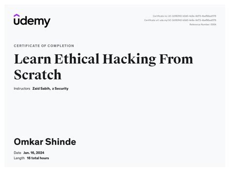 Ethicalhacking Cybersecurity Udemy Zsecurity Infosec