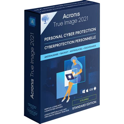 Acronis True Image 2021 Standard Pc Mac Backup Per Pc E Mac