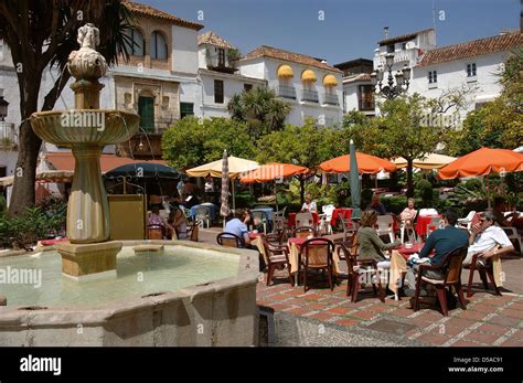 Orange Square A Quiet Place In The Old Town Of Marbella Malaga