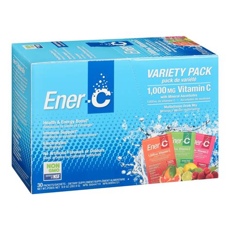 Ener C Variety Pack Multivitamin 30 Pack Drink Mix Sportchek