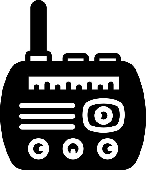 Solid Icon For Radios 29580481 Vector Art At Vecteezy
