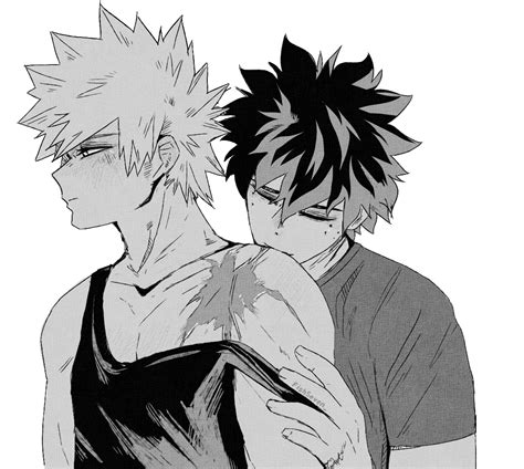 Midoriya Izuku And Bakugou Katsuki Boku No Hero Academia Drawn By