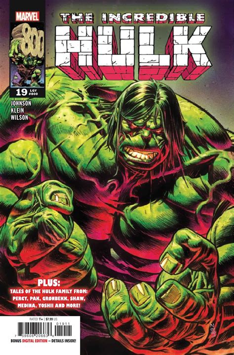 Celebrate 800 Issues Of The Green Goliath In The Incredible Hulk 18 Comic Watch