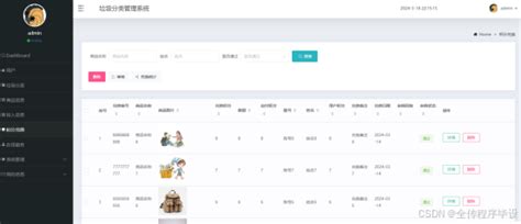 计算机毕业设计springboot垃圾分类管理系统 基于spring Boot的垃圾智能分类管理平台设计与实现 Spring Boot驱动的