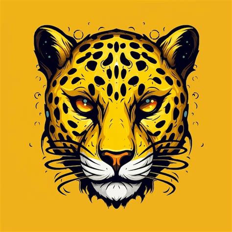 Premium Vector Leopard Head