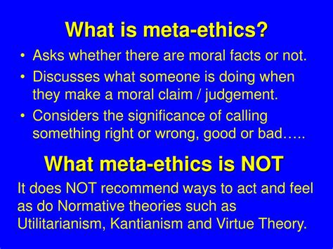 Ppt Meta Ethics Powerpoint Presentation Free Download Id6408874