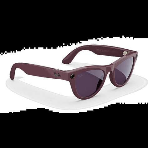Ray Ban Meta Skyler Gen 2 Shiny Mystic Violet Ai Glasses With Amethyst Transitions® Lenses