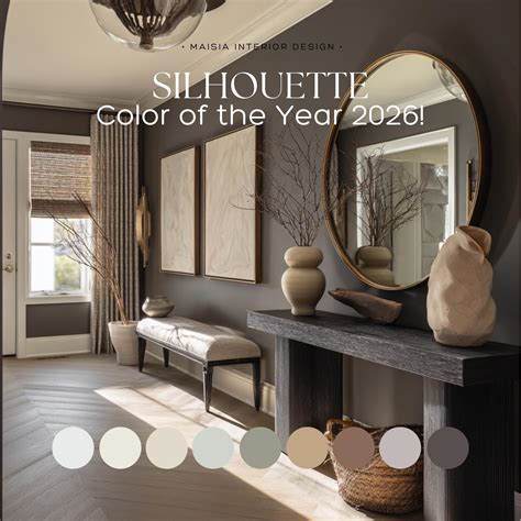 Benjamin Moore Color Of The Year 2026 Silhouette Whole House Paint