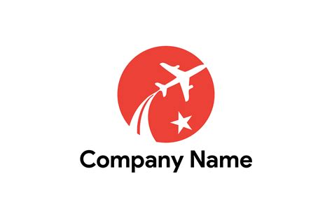 Airline Company Logo Design Template Masterbundles