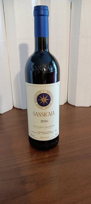 2016 Sassicaia Tenuta San Guido Toscana Igt 1 Fles Catawiki