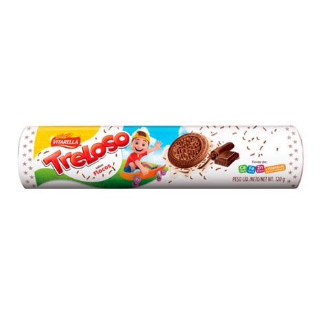Treloso Recheado Sabor Flocos Vitarella Tem Diferença Tem Sabor