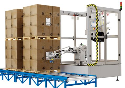 Alrobot Fully Robotic Pallet Labelling Machine
