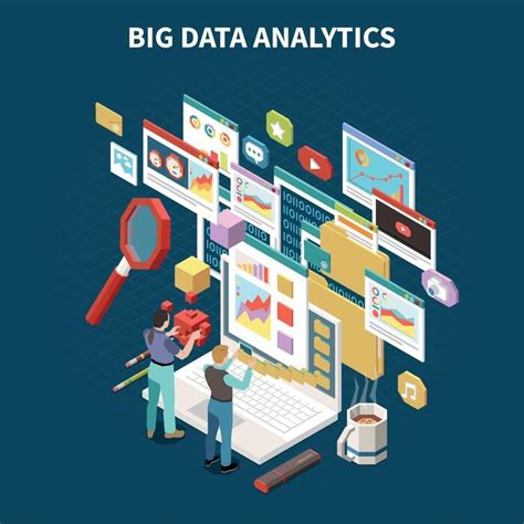 Big Data Analytics Vector Art Icons And Graphics For Free Download