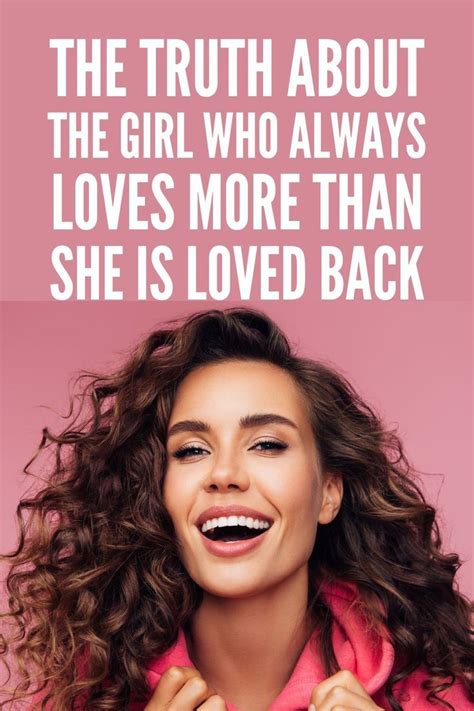 The Truth About The Girl Who Always Loves More Than She Is Loved Back