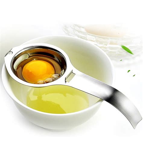 Egg Separator Egg Yolk White Filter Food Grade Egg Divider Stainless