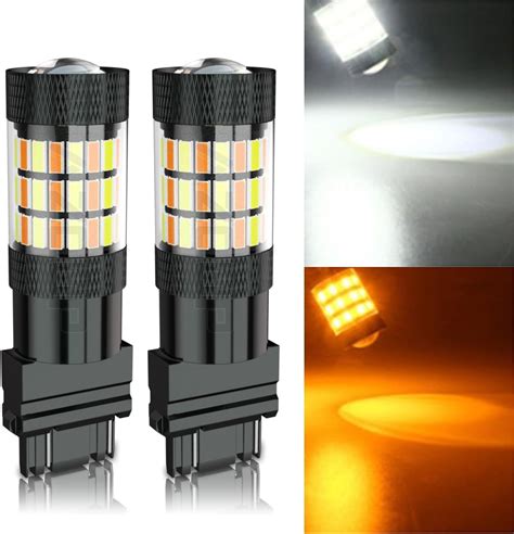 Bombillas Led De Señal De Giro Switchback 3157 Para Ford