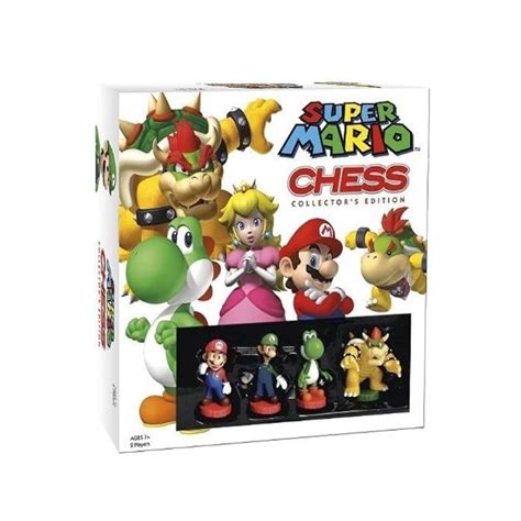 Super Mario Chess Set Games World