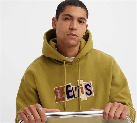 Levis® Skate Hoodie Sweatshirt Green Levis® Us