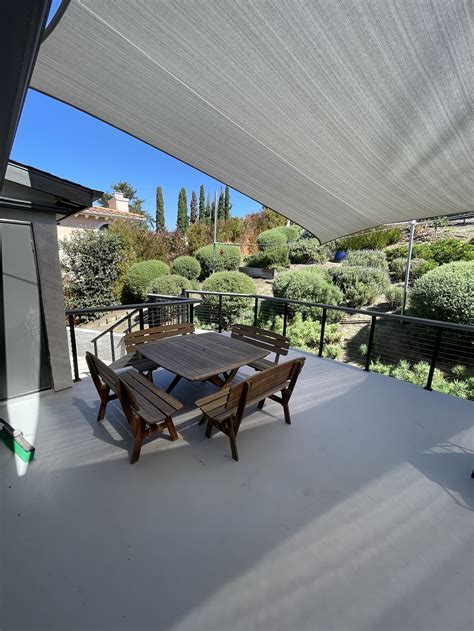 Solid Surface Dex O Tex Deck With Cable Rail System In Carlsbad — Ncdp