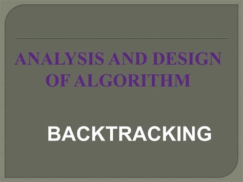 Graph Coloring Using Backtracking Pptx Graph Coloring Using Backtracking Pptx