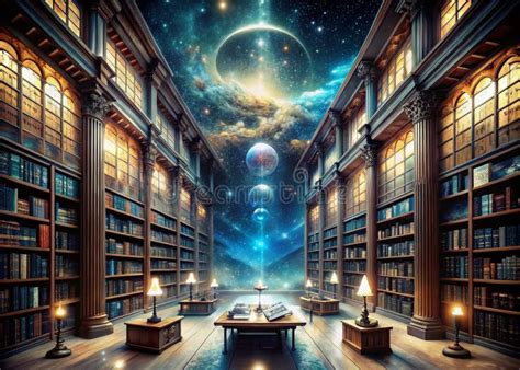 Journey Through A Cosmic Library Explore An Infinite Collection Of