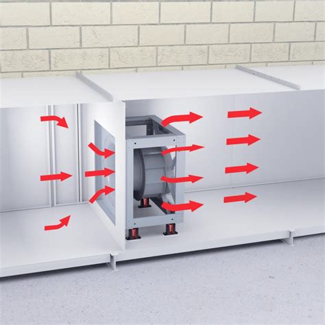 Plenum Fans Commercial Plenum E Series Fans Aero Acoustic Diffuser Modular Plenum Fans