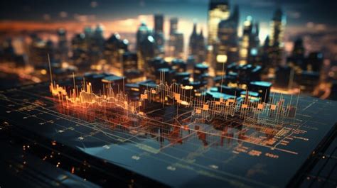 Premium Ai Image Stock Market Graph Business Concept Generative Ai