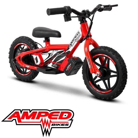 Amped A10 Electric Balance Bike Red