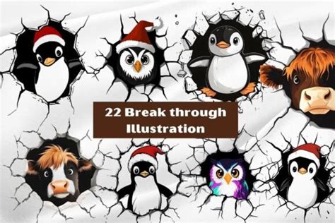Break Through Illustration Bundle Bundle · Creative Fabrica
