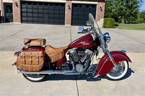 No Reserve 77 Mile 2003 Indian Chief Vintage For Sale On Bat Auctions
