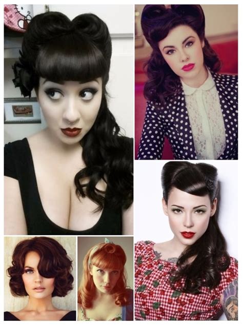 Peinados Pin Up Para Cabello Largo Y Corto Ideas Y Tutorial