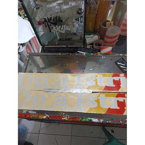 Jual Stikercutingdoa Istribahan Cuting Nyalacocok Untuk Aksesoris