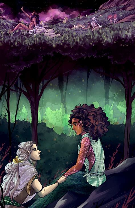 Thingol And Melian By Tosquinha On Tumblr In 2025 Tolkien Art Concept Art Characters Elves