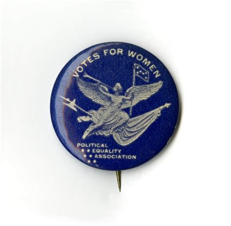 Woman Suffrage Button 1911 National Museum Of American History
