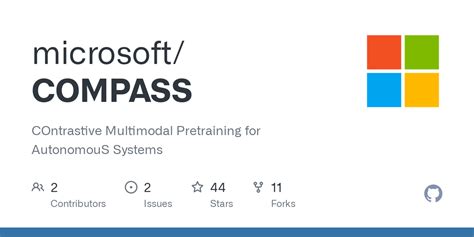 Github Microsoftcompass Contrastive Multimodal Pretraining For