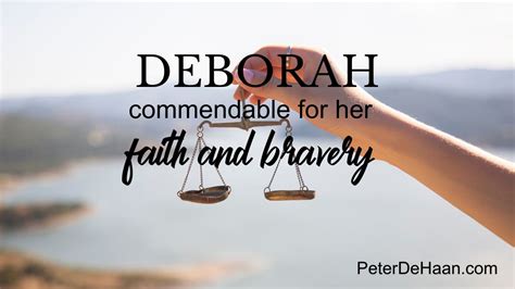 Judge Deborah A Strong Woman With Courage