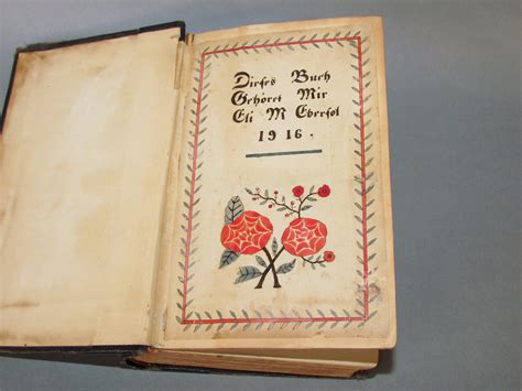 1916 Barbara Ebersole Book Plate Horst Auctioneers