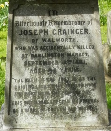 Joseph Grainger 1835 1881 Find A Grave Memorial