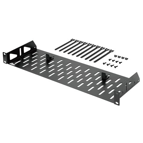 Tecmojo 1u 6 Inch Depth Rack Shelf With Anti Slip Stops For 19 Inch Eq